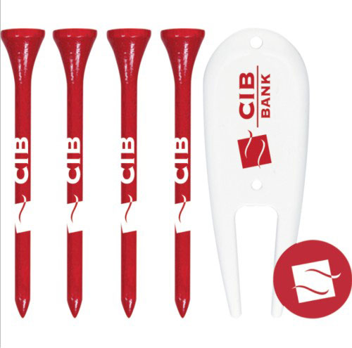 Golf Tee Set — Custom Logo USA