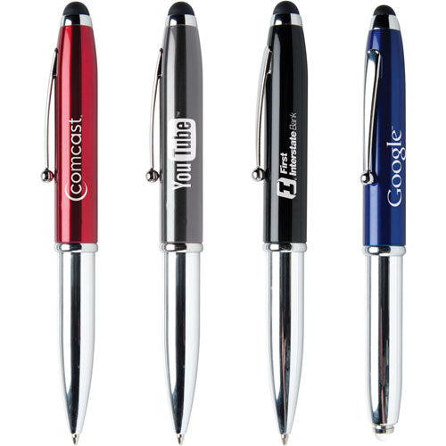 Triple Function Pen — Custom Logo USA